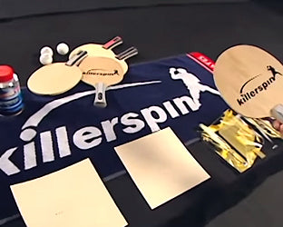 How to Assemble a Table Tennis Racket | Killerspin