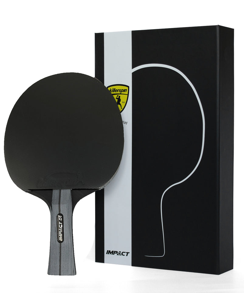 SVR 2U Black Ping Pong Paddle Set | Killerspin Table Tennis