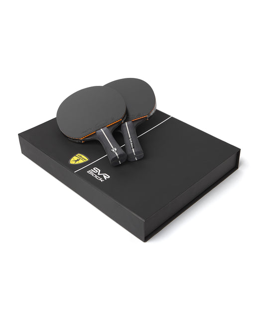 SVR 2U Black Ping Pong Paddle Set | Killerspin Table Tennis