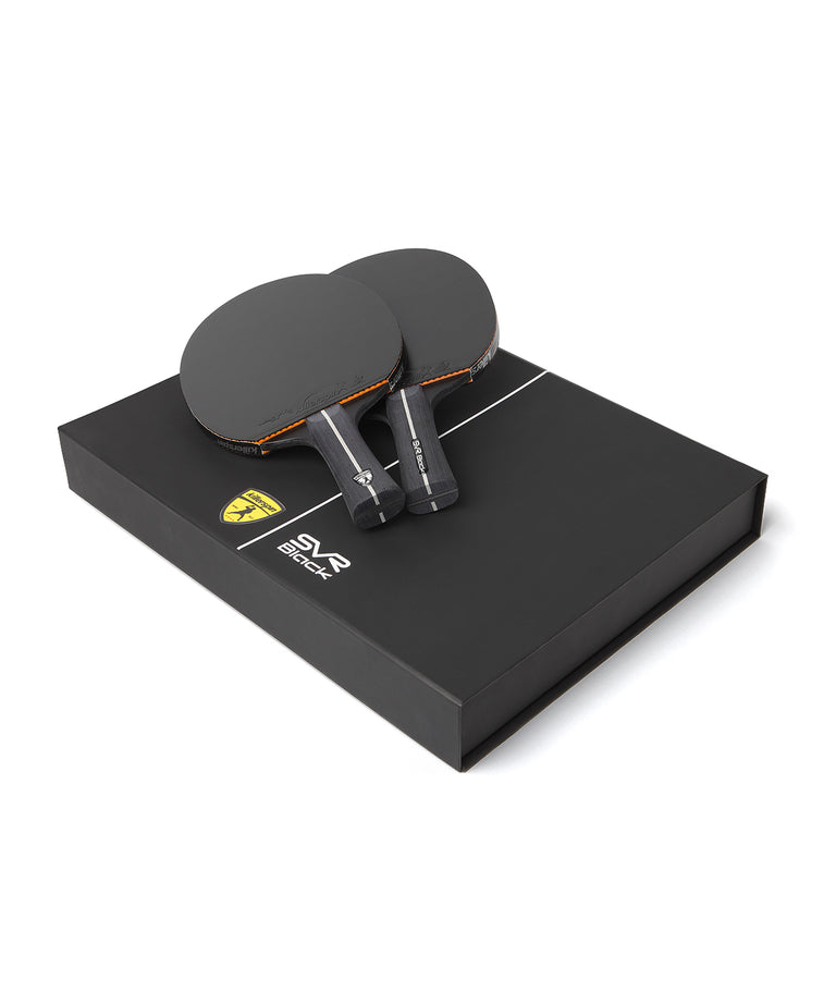 SVR 2U Black Ping Pong Paddle Set | Killerspin Table Tennis